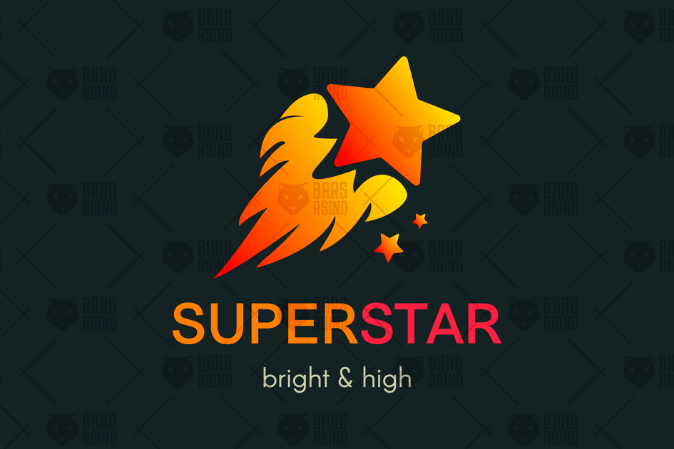 Super Star Logo Template