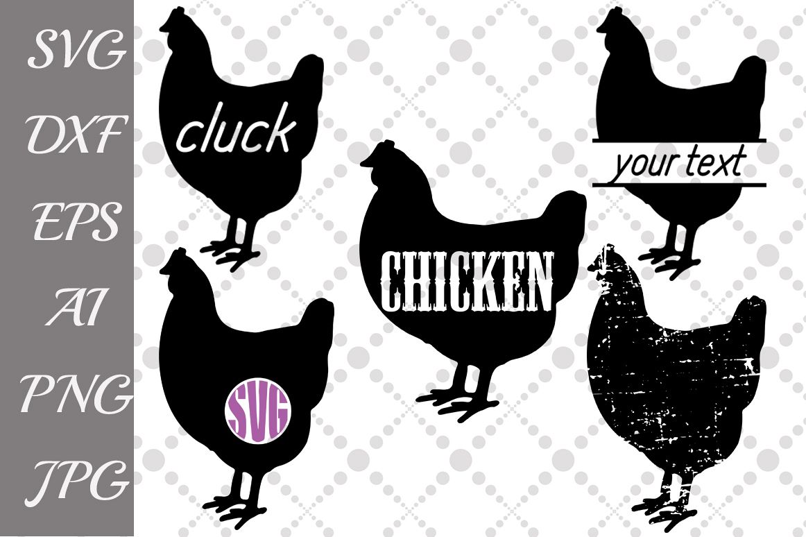 Chicken Svg,FARM SVG, Farm Animal Svg,Chicken Monogram Svg (86255 ...
