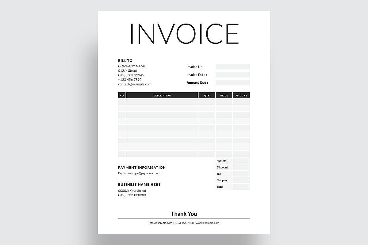 Invoice Template