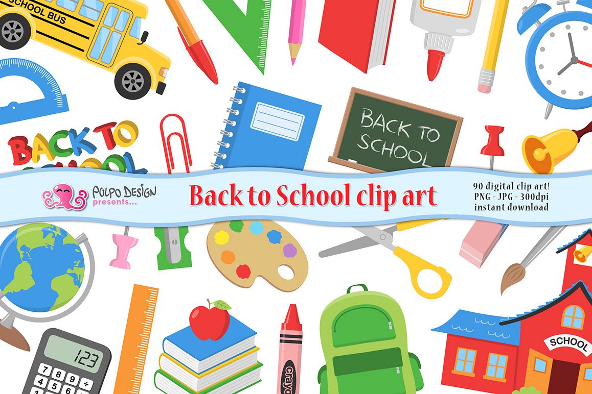 Back to School clip art