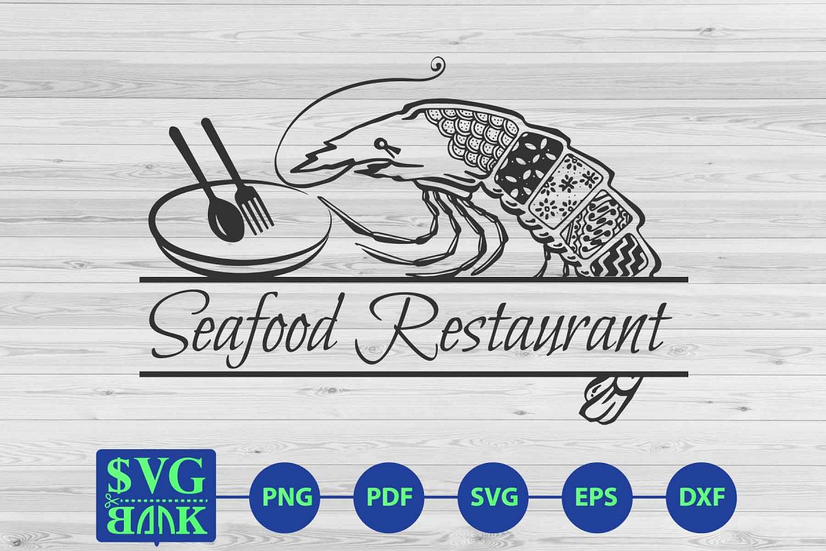 Seafood restaurant svg file