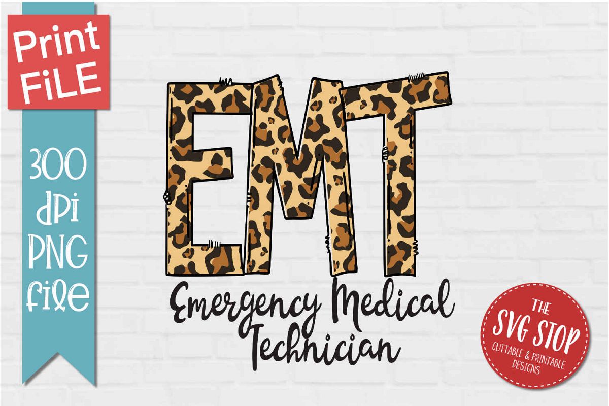 EMT Sublimation Design PNG