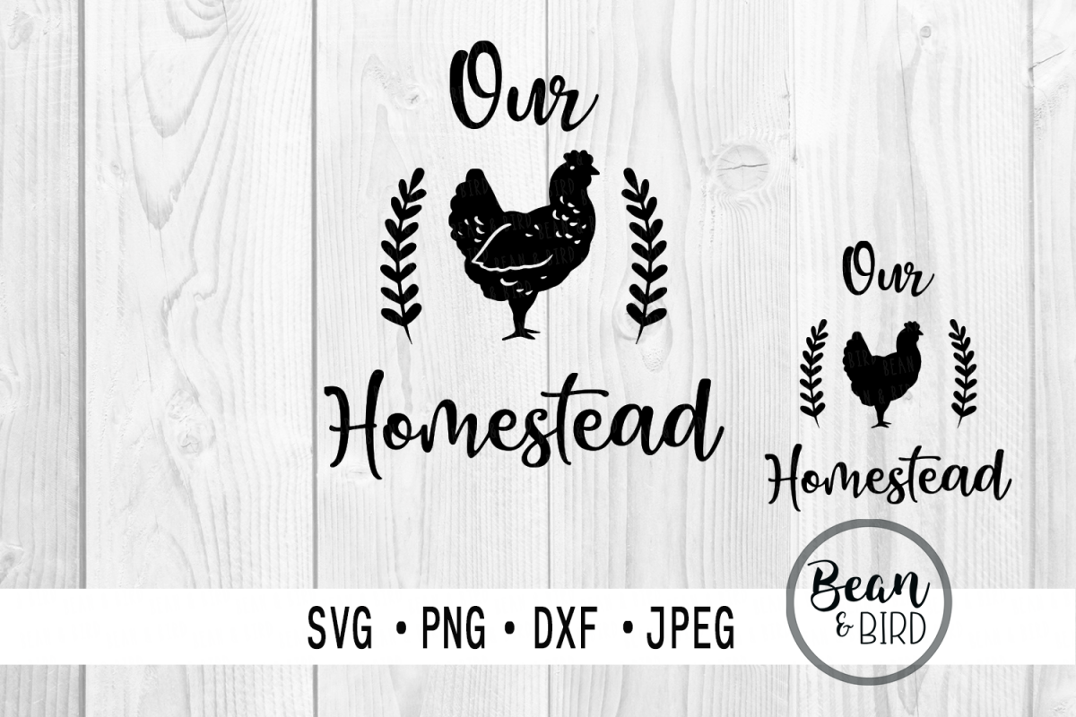 Our Homestead Farmhouse Svg File (190596) | SVGs | Design Bundles