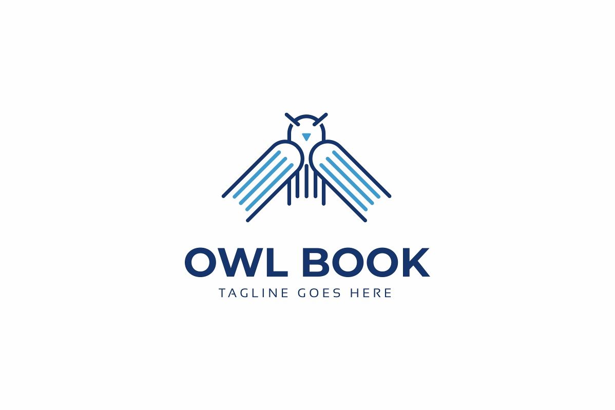 Owl Book Logo (192958) | Logos | Design Bundles