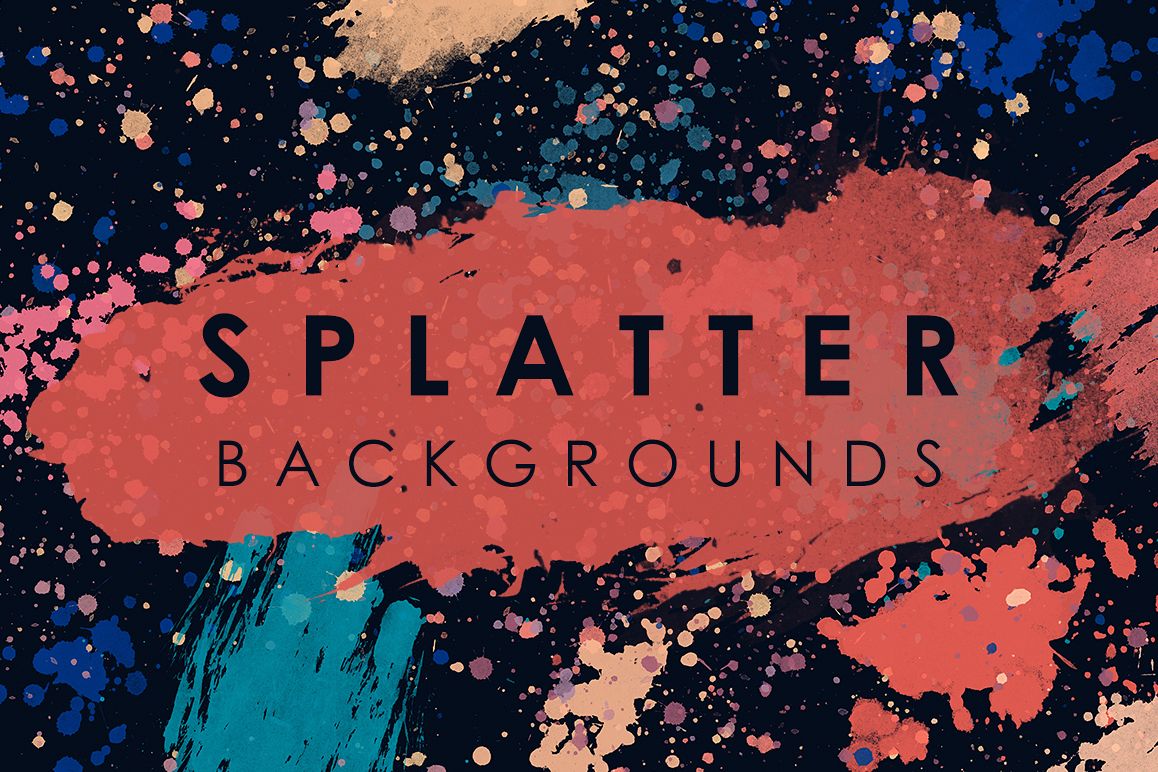 Splatter Backgrounds