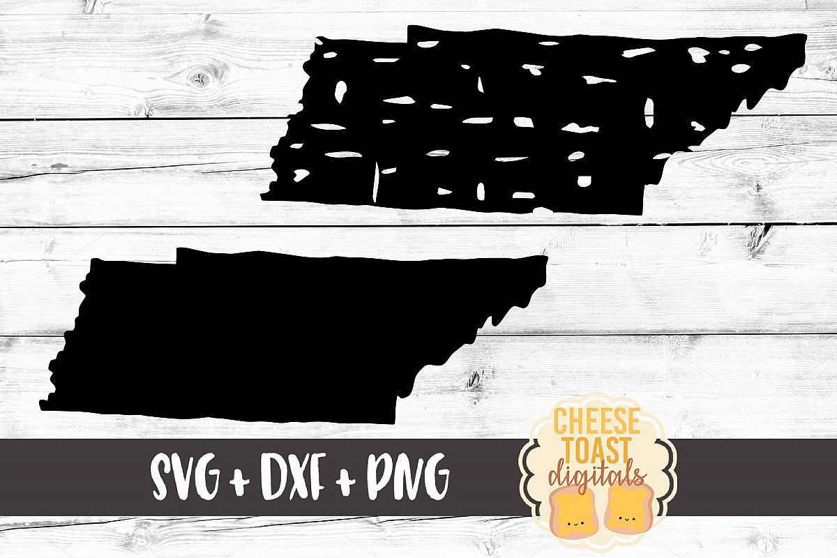 Tennessee - Distressed SVG - State SVG