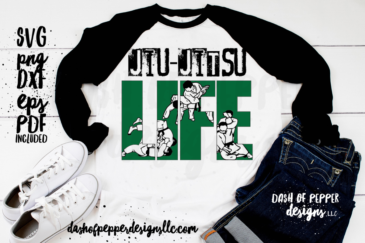 Jiu Jitsu Life SVG - A Jiu Jitsu SVG (201411) | SVGs | Design Bundles