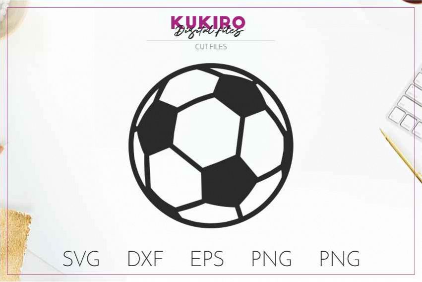 Soccer Ball - Cut file SVG DXF EPS PNG JPG (220837) | Cut Files ...