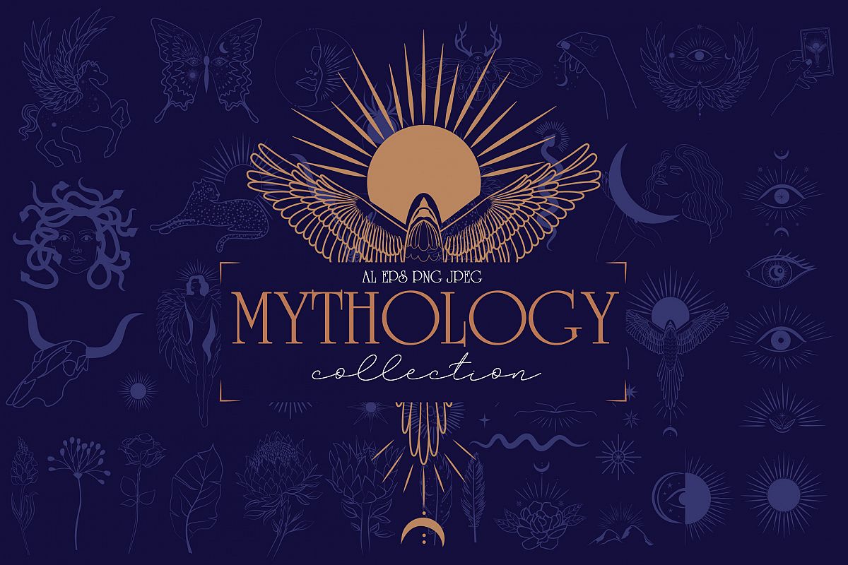 Mythology Collection (484127) | Illustrations | Design Bundles