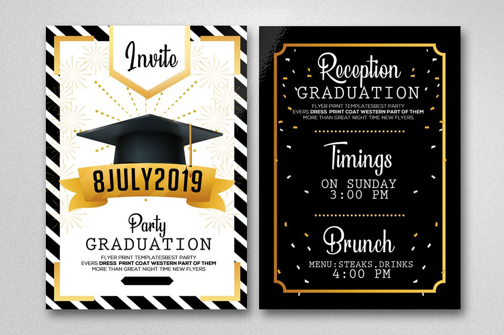 Prescottmonstercross Graduation Invitation With Picture