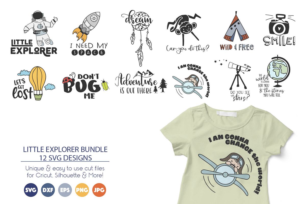Little Explorer SVG Bundle
