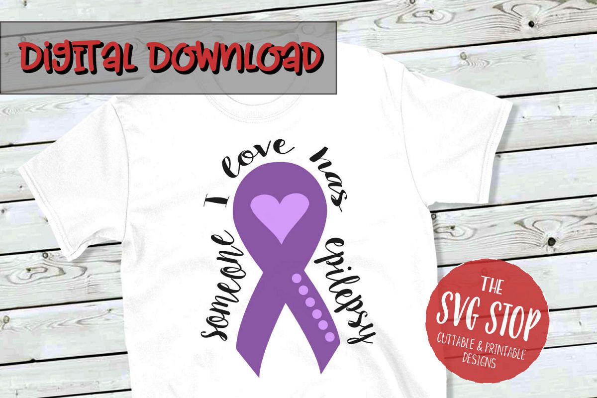 Epilepsy Awareness Design - SVG, PNG, DXF