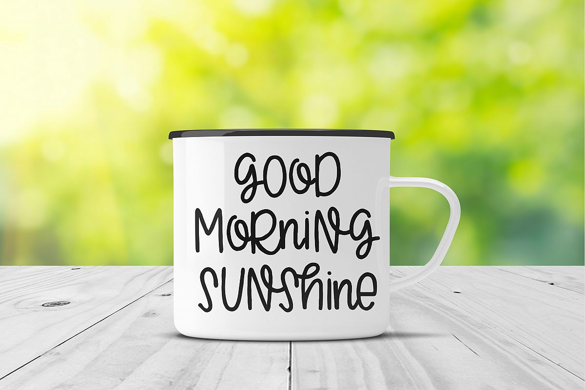 Good Morning Sunshine SVG (100767) | Cut Files | Design Bundles