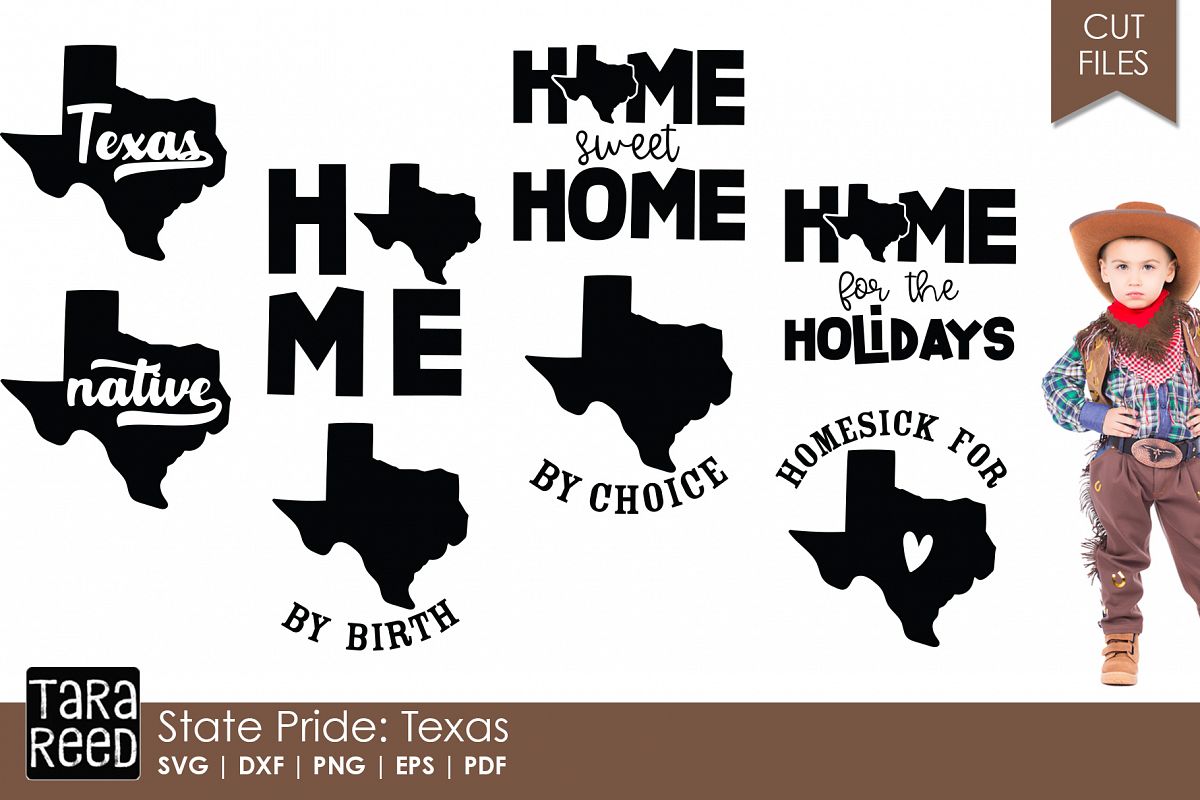 Texas SVG and Cut Files for Crafters (172938) | Cut Files | Design Bundles
