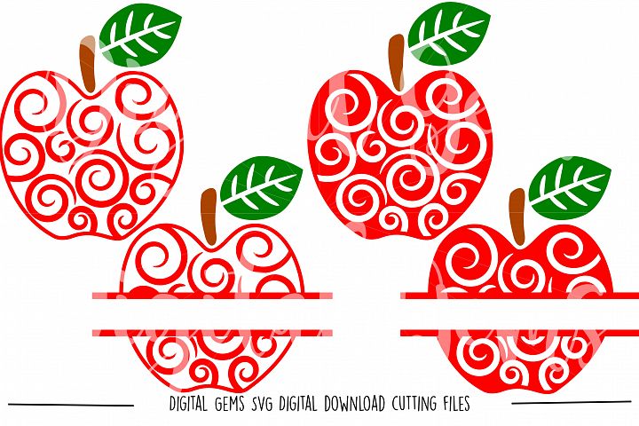 Apple SVG / DXF / EPS / PNG files (20466) | SVGs | Design Bundles