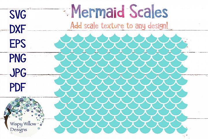 Mermaid Scales SVG (210608) | SVGs | Design Bundles