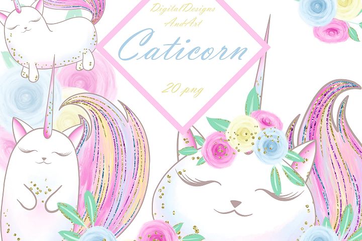 Caticorn clipart
