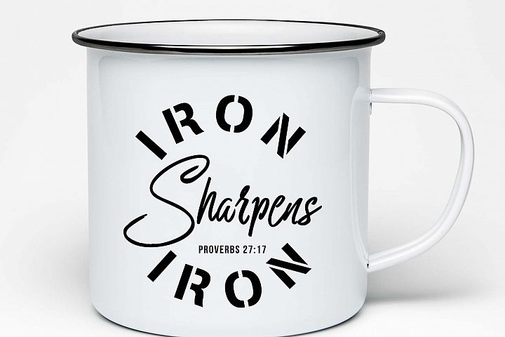 Iron sharpens iron Printable (98086) | Printables | Design Bundles