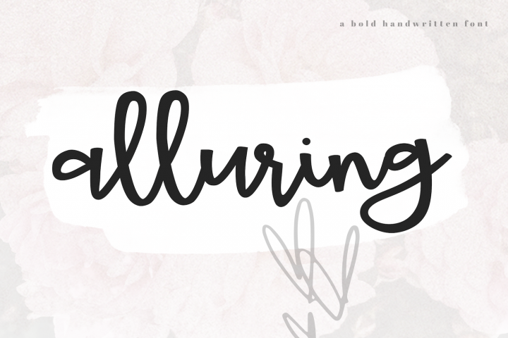 Alluring A Bold Script Font 161576 Script Font Bundles alluring-a-bold-script-font-161576-script-font-bundles