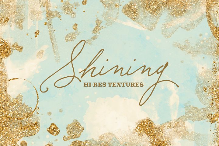 Shining Textures (173793) | Textures | Design Bundles