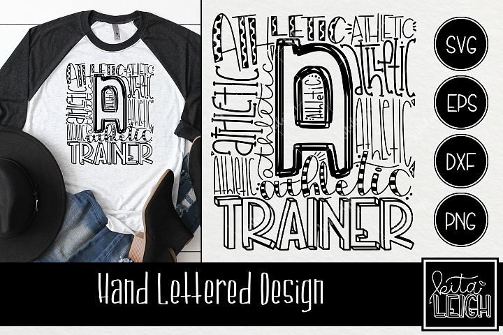 Athletic Trainer Typography