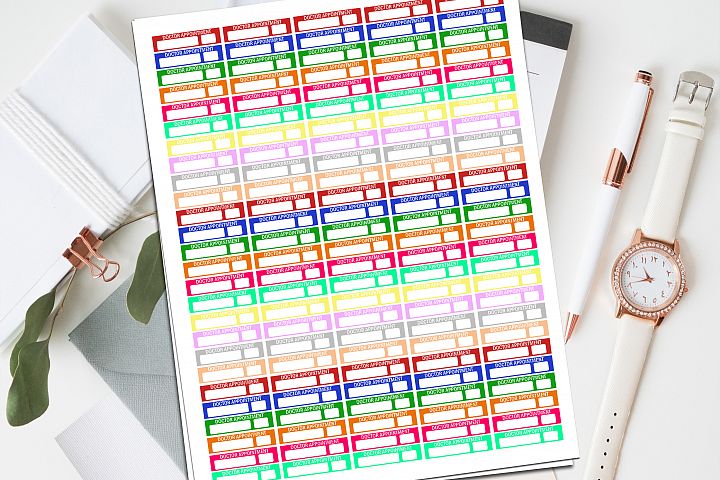 Doctor Appointment Printable Planner Stickers