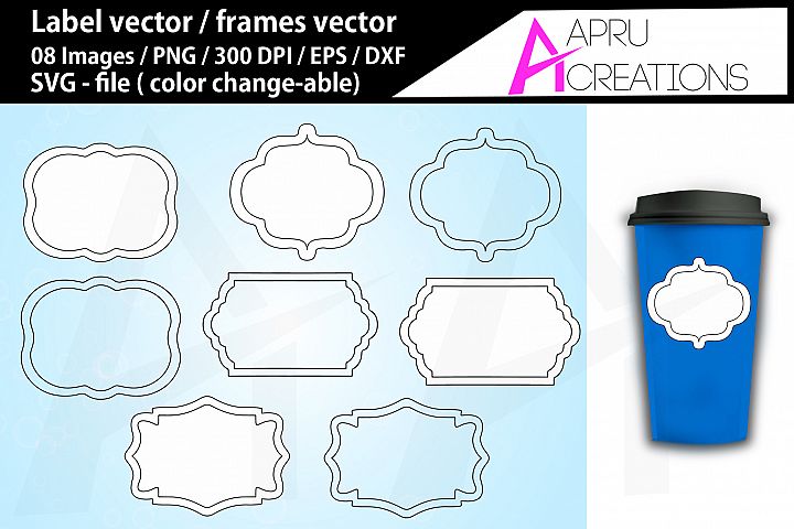 label svg / frames svg / vector labels