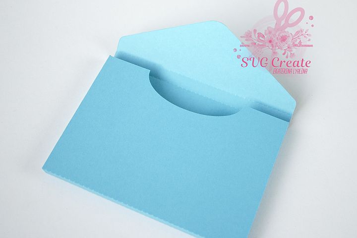 Envelope template box thick svg cut file paper cut photo