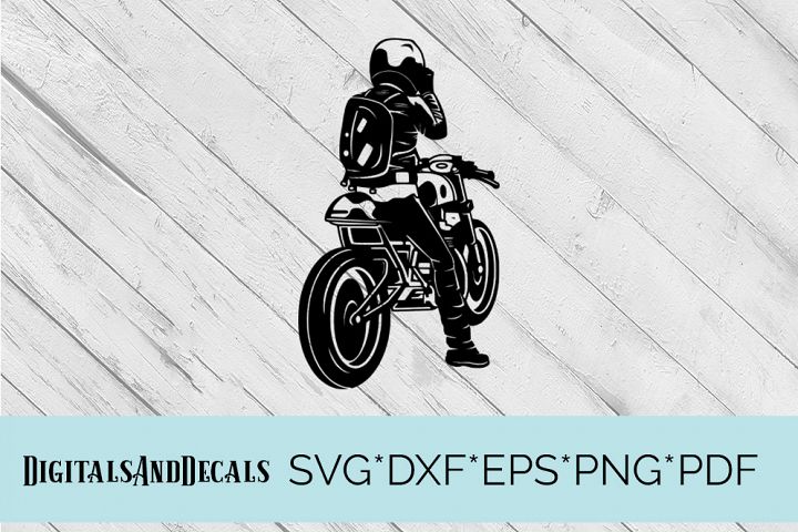 Motorbike SVG Cutting File