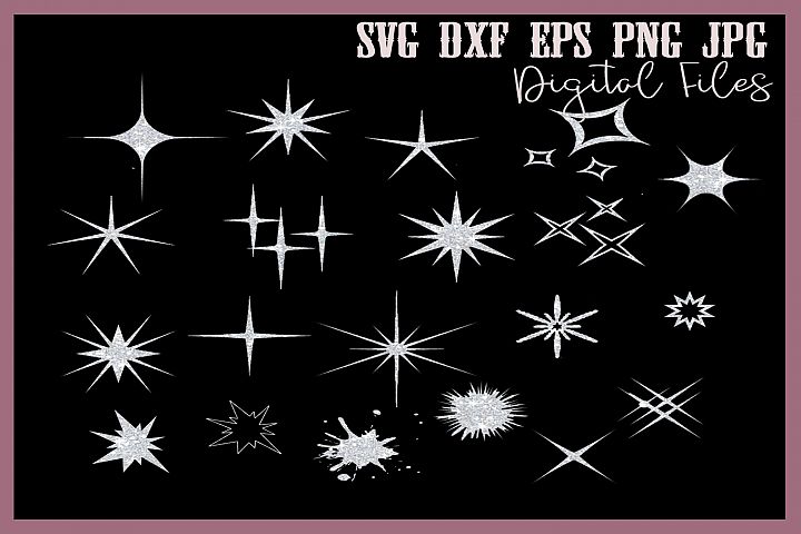 Sparkles SVG (246795) | SVGs | Design Bundles