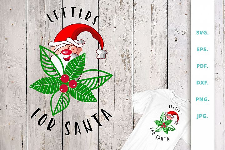 Letters For Santa SVG | DXF (387323) | Cut Files | Design Bundles