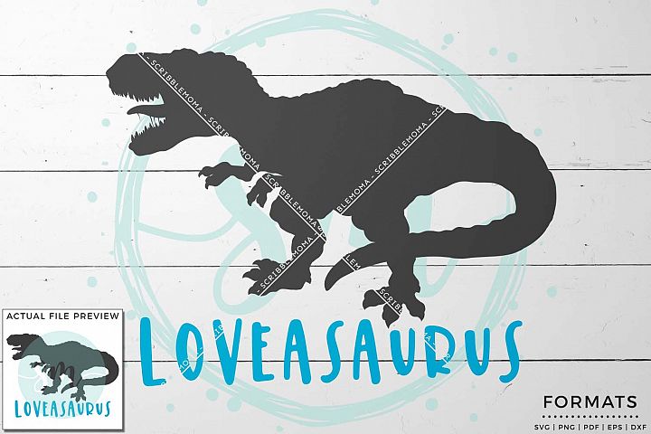 Loveasaurus Valentine SVG (49319) | SVGs | Design Bundles