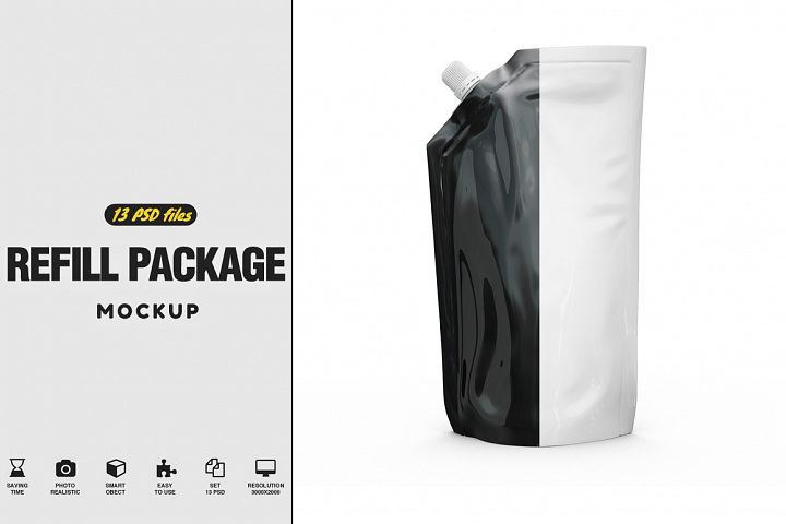 Refill Package Mockup