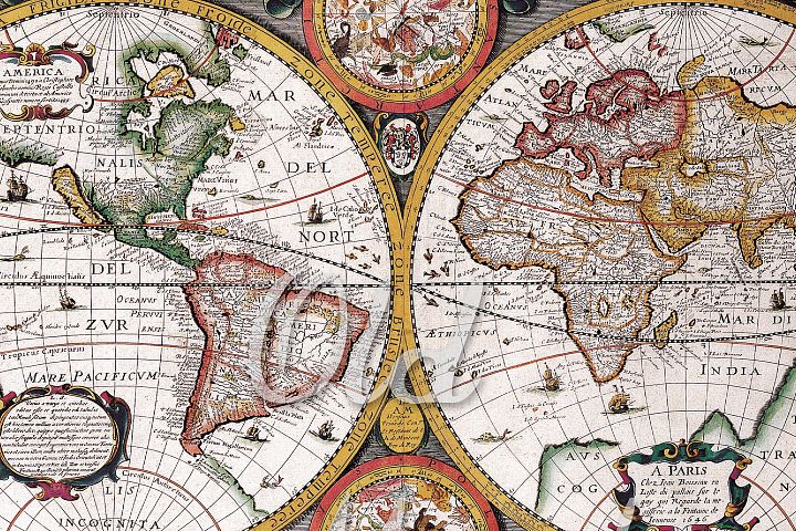 Old Maps Digital Paper - Free Design of The Week - Expired Free Font of ...