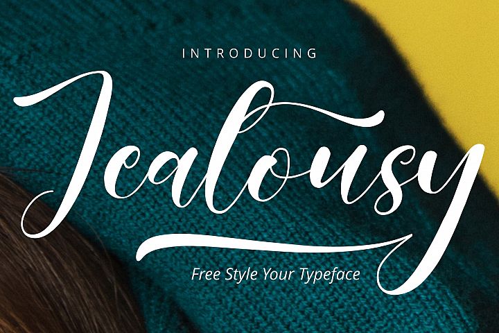 Jealousy | Handwritten Typeface (184307) | Script | Font Bundles