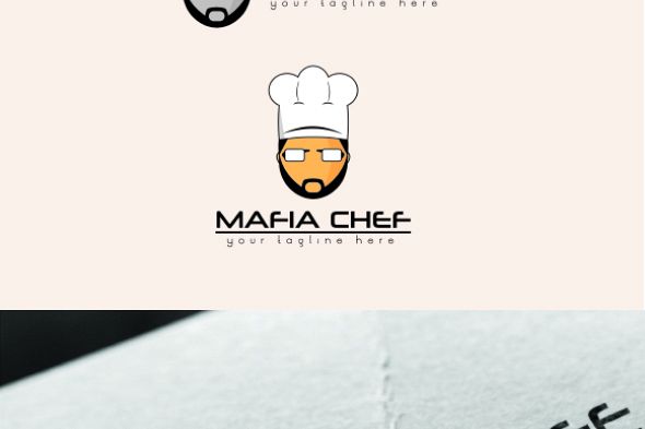 mafia chef (54544) | Logos | Design Bundles