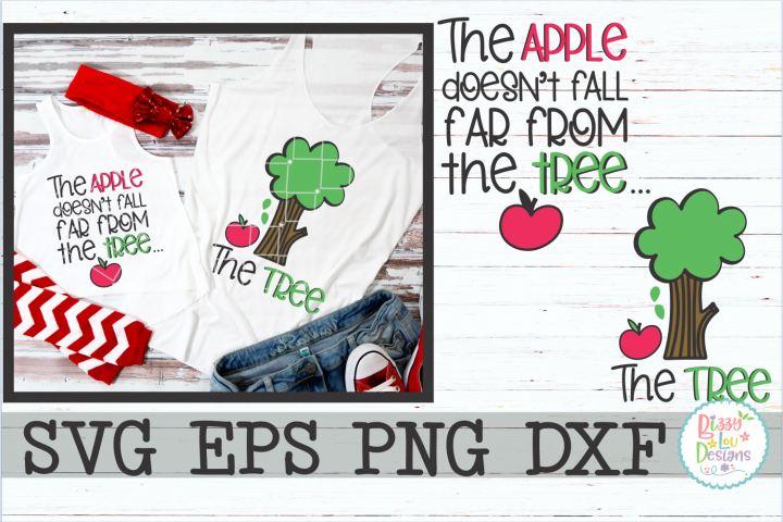 The Apple doesn't fall far from the tree... The Tree (133090) | SVGs ...