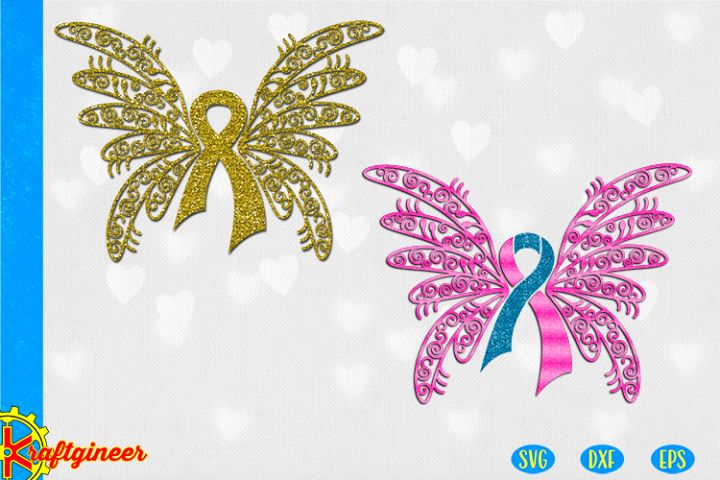 Awareness Butterfly Outline SVG | Awareness SVG