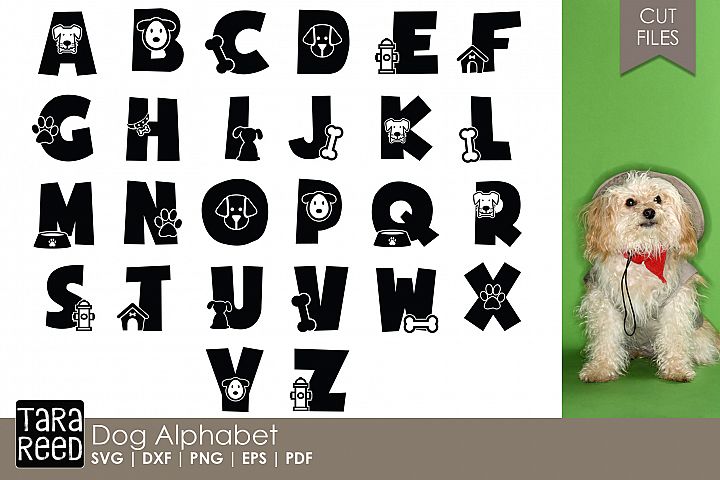 Dog Alphabet (113003) | Cut Files | Design Bundles