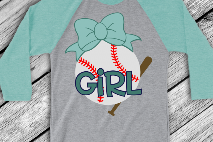 Baseball Girl SVG (67930) | SVGs | Design Bundles