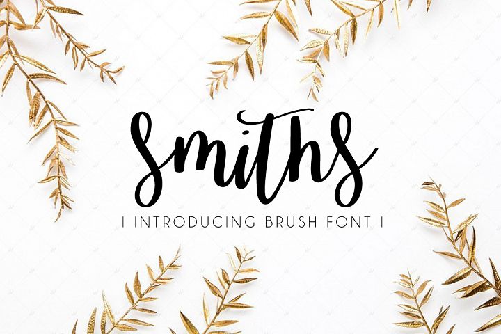 Smiths Font (34788) | Script | Font Bundles