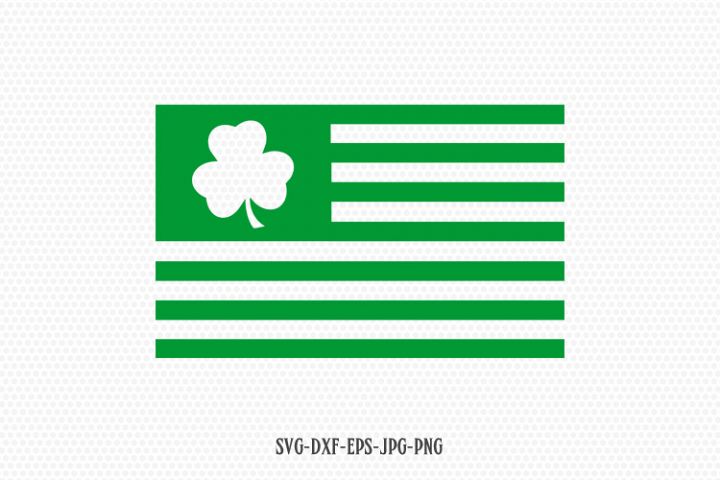 Shamrock usa flag svg, Shamrock SVG (192355) | SVGs | Design Bundles