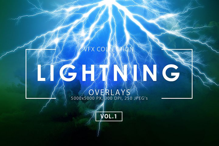 Lightning Effect Overlays