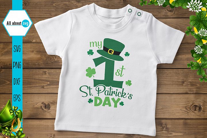 My First St Patricks Day Svg