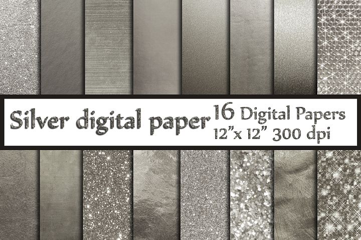 Silver Digital Paper