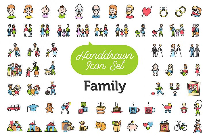 Family Icon Set