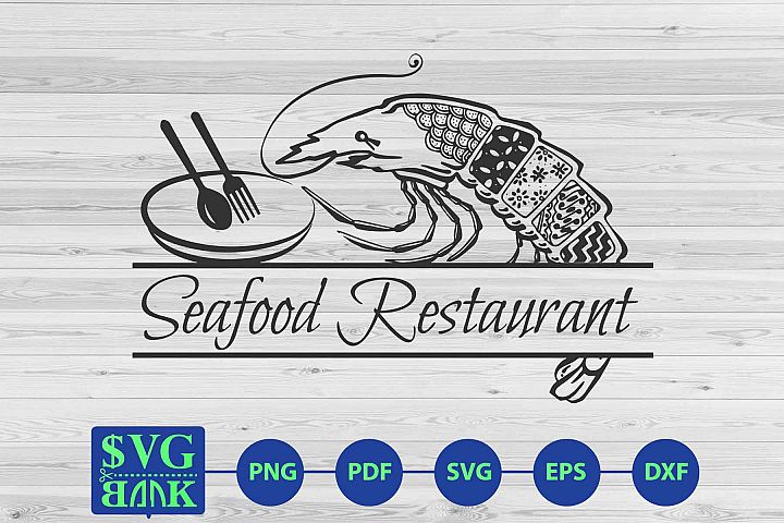 Seafood restaurant svg file