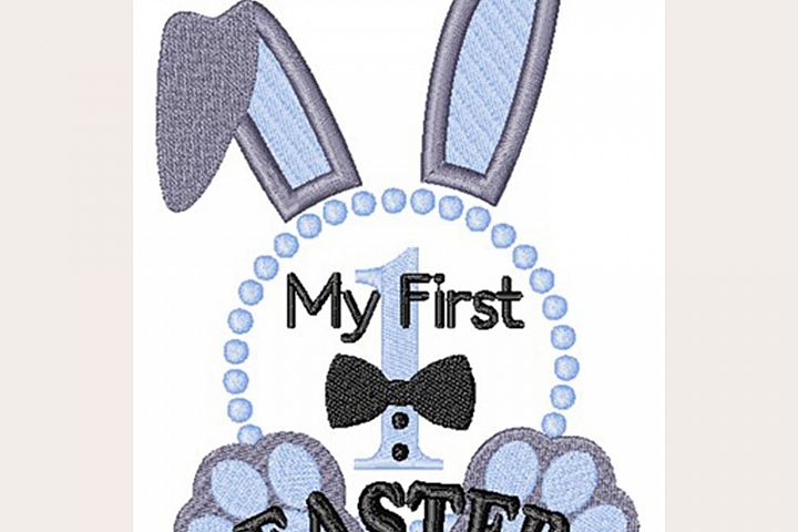 My First Easter Baby - Machine Embroidery Design