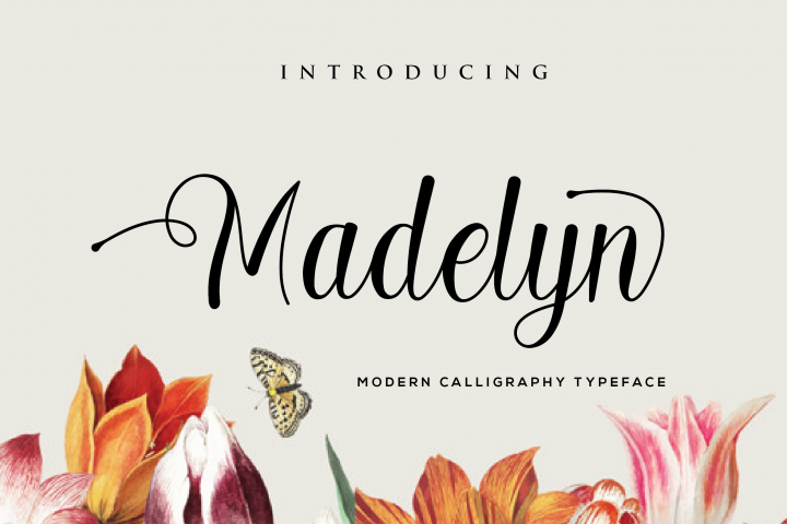 Madelyn (228966) | Script | Font Bundles