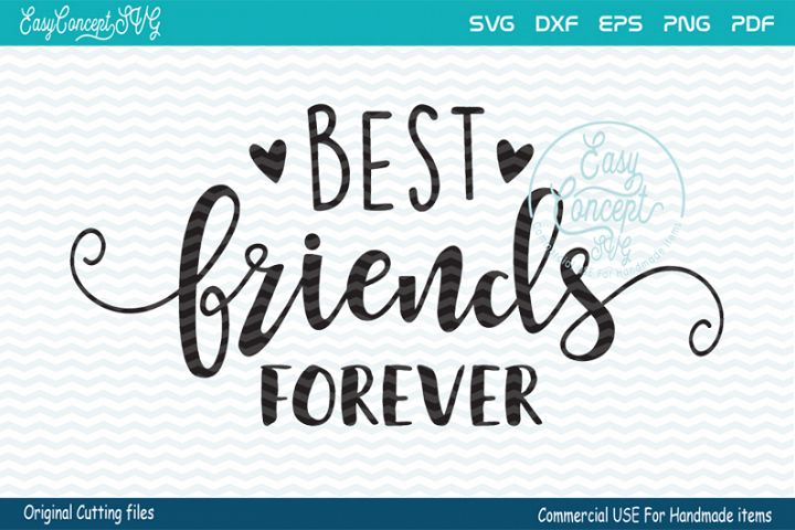Best Friends Forever SVG, Best Friends Forever, Friends svg (248139 ...